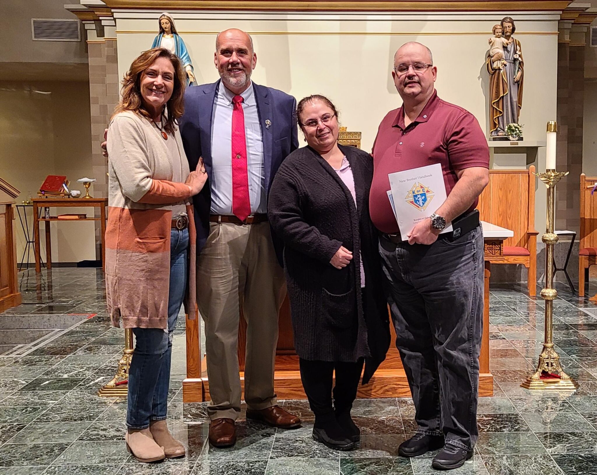 Newest Knight and Transfers Back into the Council – Fr. Joseph A ...