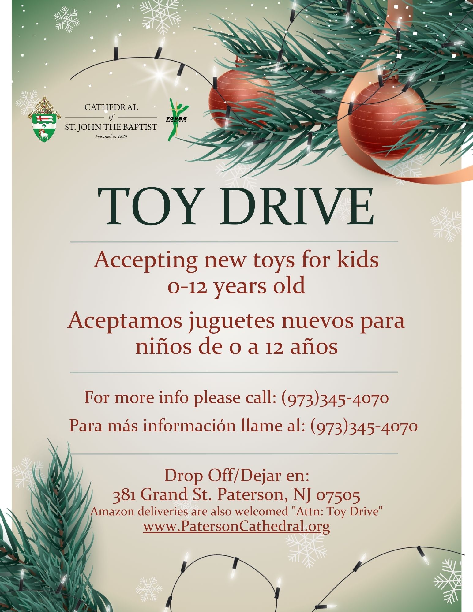Toy Drive at the Cathedral – Fr. Joseph A Cassidy Council 6100